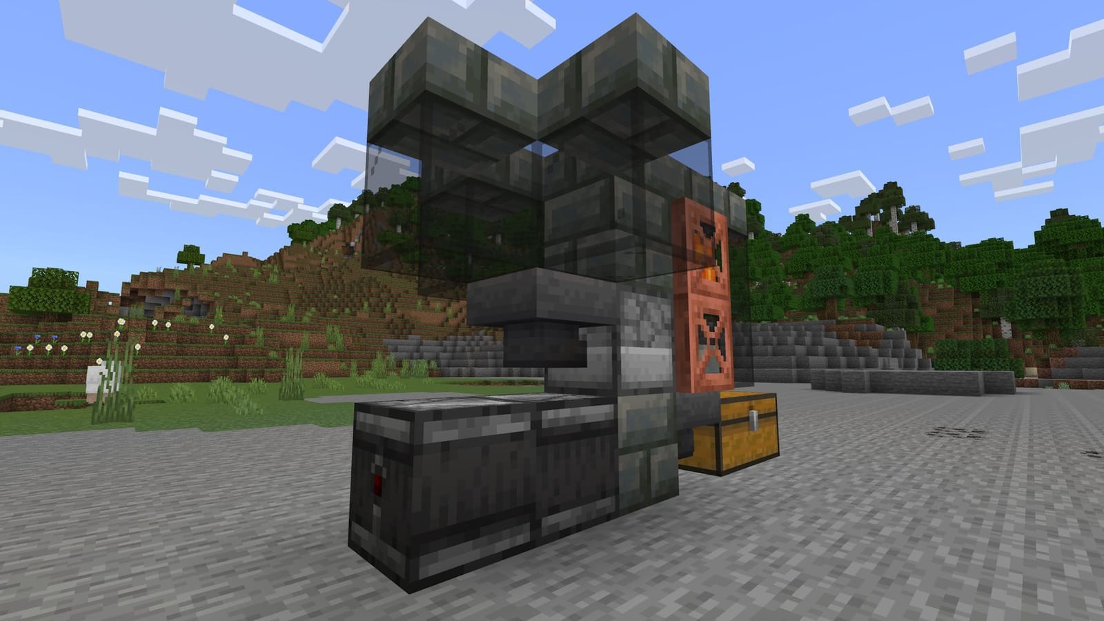 How to make Minecraft Bedrock chicken farm