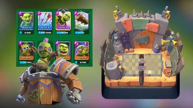 3 best decks for Scrap Yard arena of Goblin's Queen Journey in Clash Royale