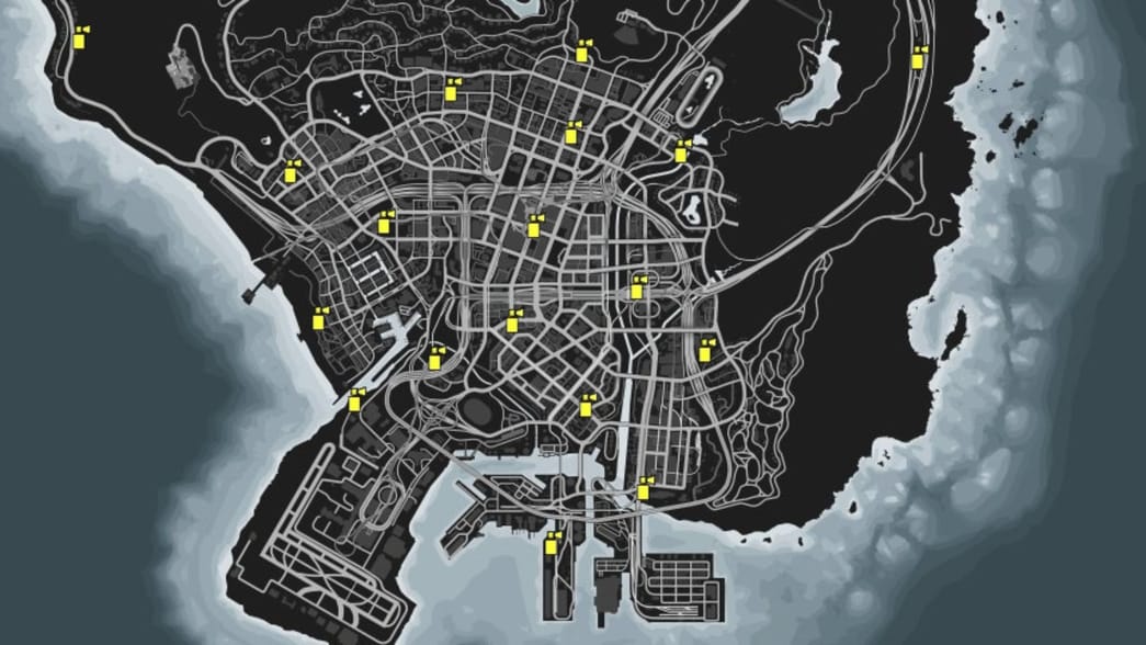 GTA Online LS Tags locations today