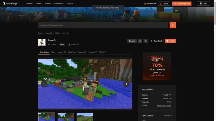 Minecraft mod adds iconic feature of Endermen for players