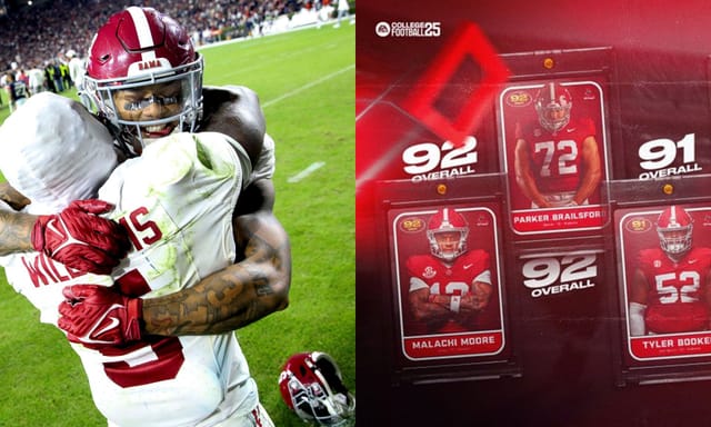 Alabama College Football 25 rankings: All Crimson Tide players with 90 ...