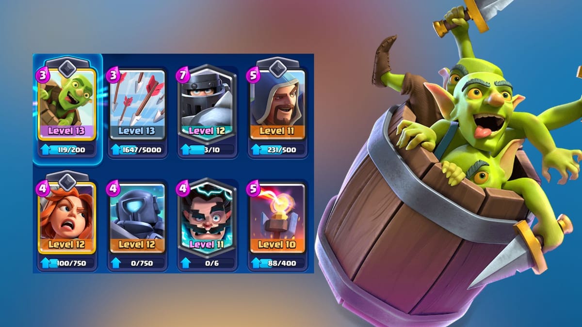 3 best Goblin Barrel decks in Clash Royale