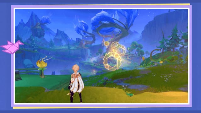 Genshin Impact 4.8 Simulanka map creatures: Origami animals and ...