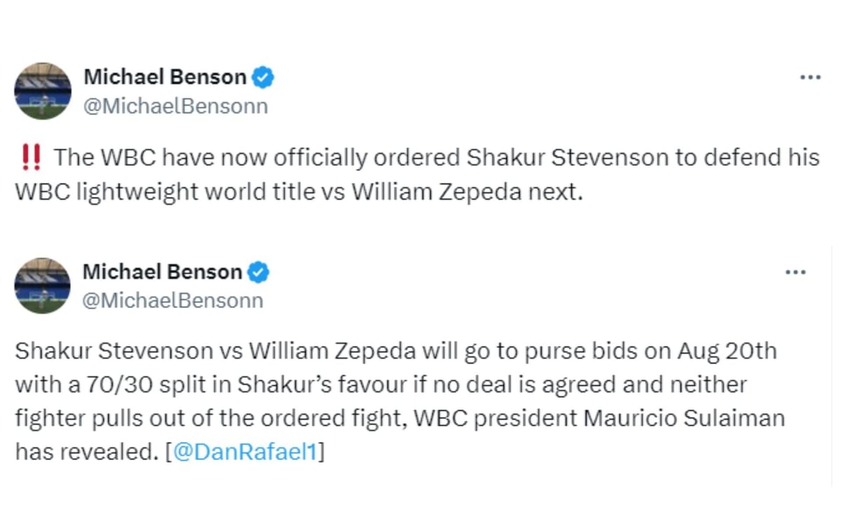 Oscar De La Hoya: Shakur Stevenson and Oscar De La Hoya trade words after WBC champion is ...