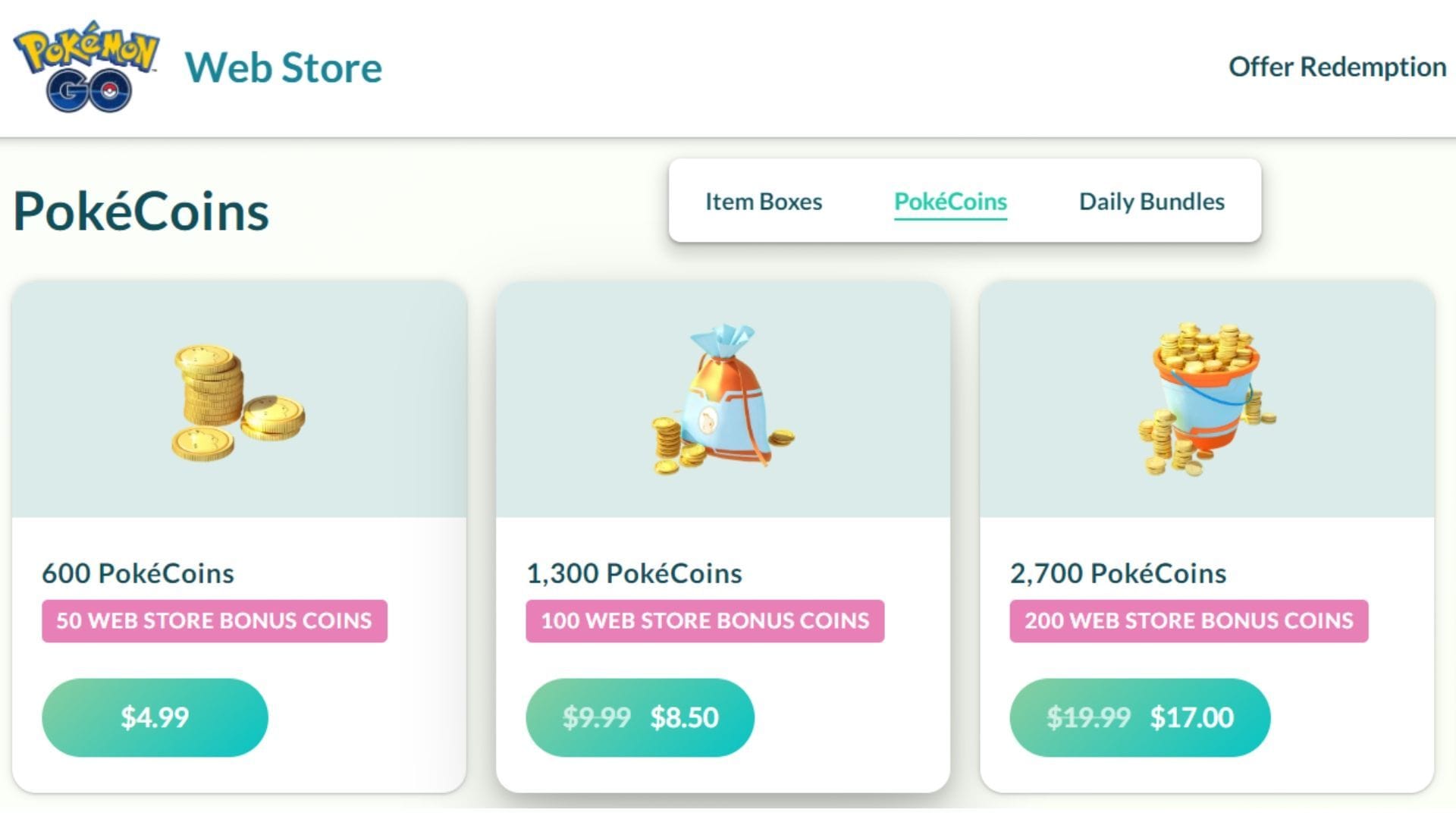 Is the Pokemon GO Web Store worth purchasing from?