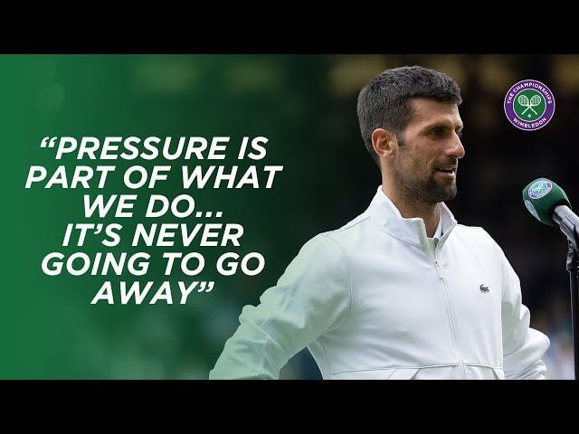 3 bold quotes by Novak Djokovic