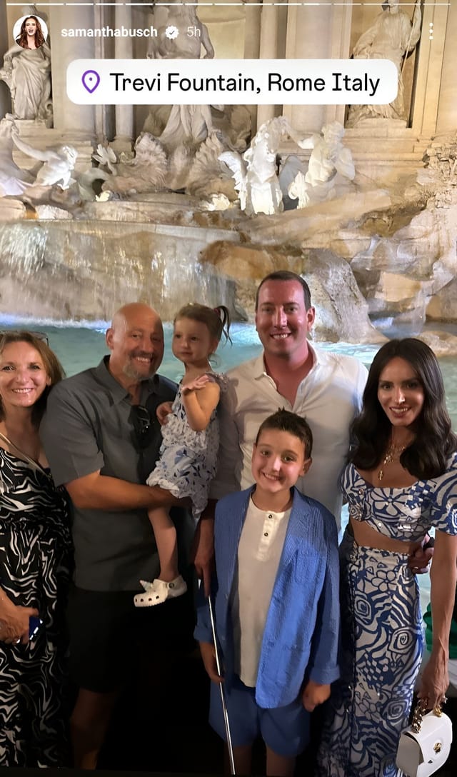 In Pictures: Kyle Busch’s family explores Rome’s rich history in Italy ...