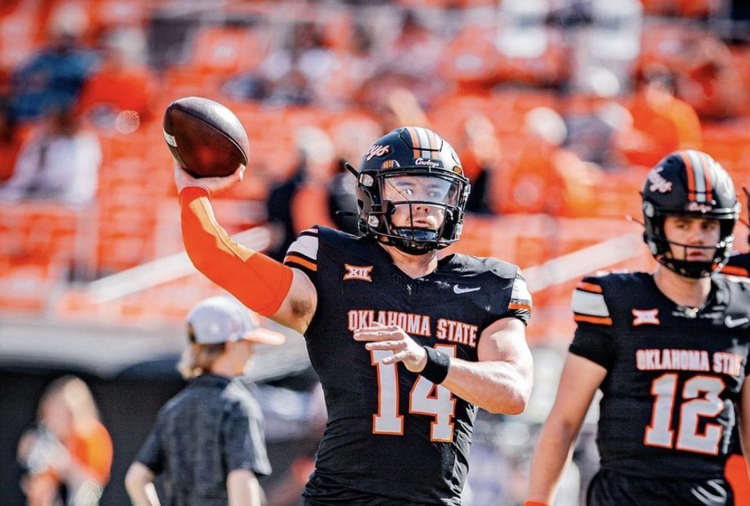 What is Peyton Thompson’s 40-time?