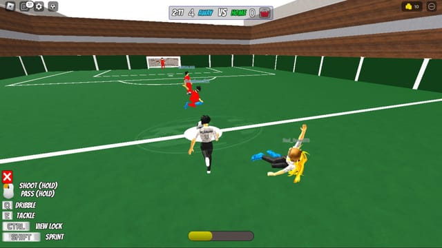 How to play Realistic Street Soccer