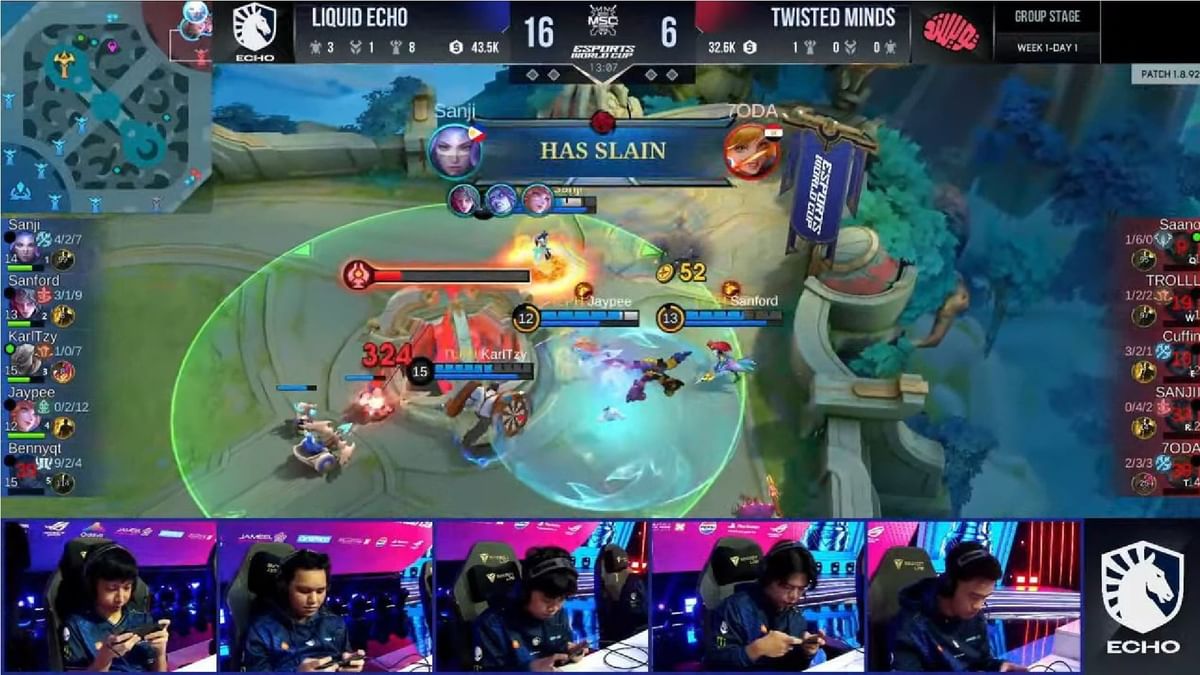 Mobile Legends Bang Bang (MLBB) Esports World Cup 2024: Group Stage results