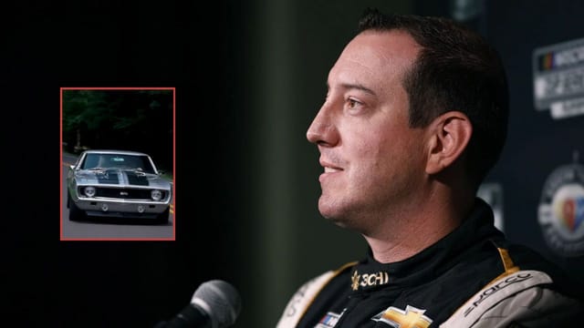 WATCH: $80M worth Kyle Busch flaunts legendary Chevrolet Camaro from ...
