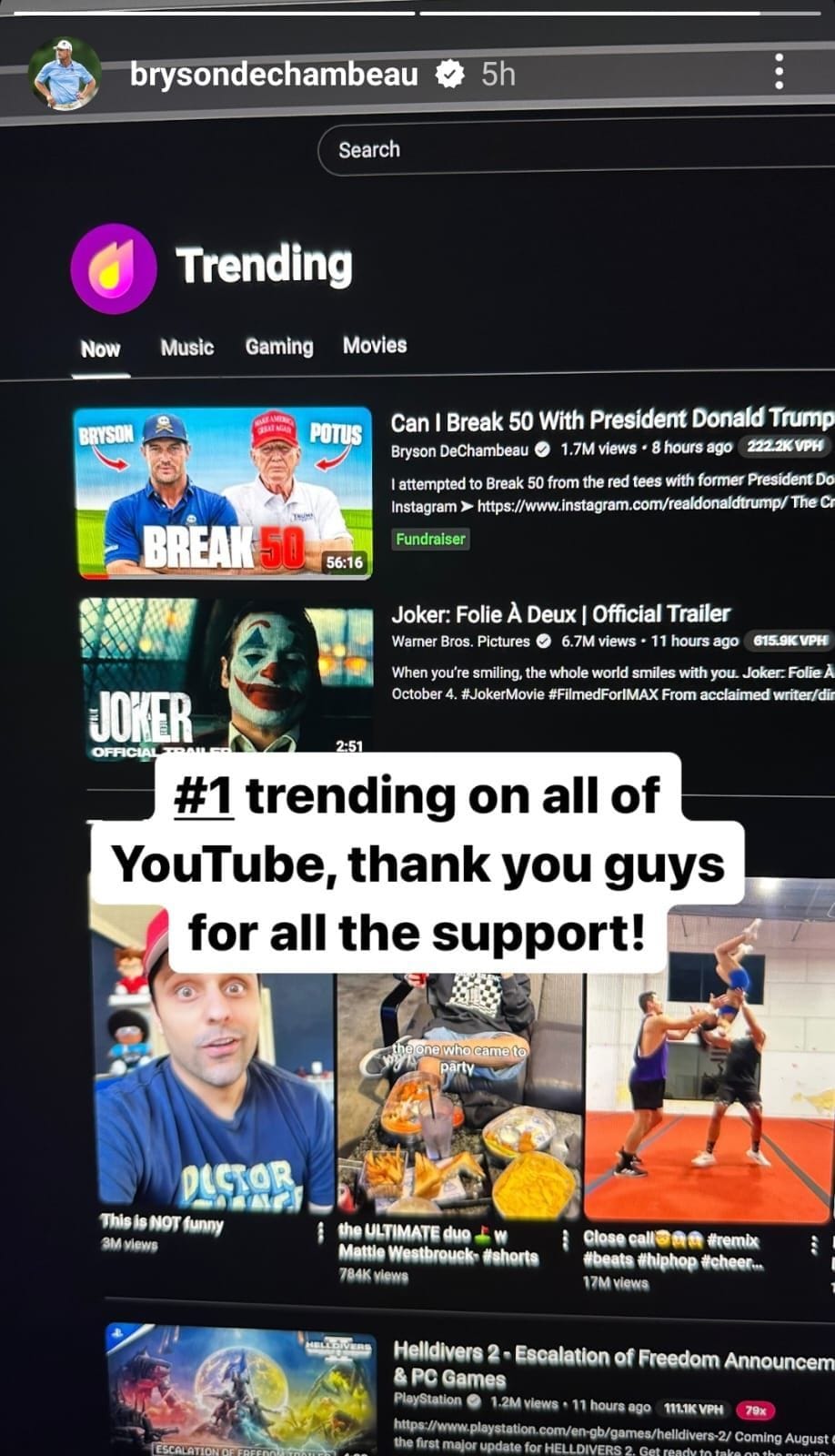 “Where is the proof of 1”; “Must play a lot of Putt Putt golf!” – Fans ...