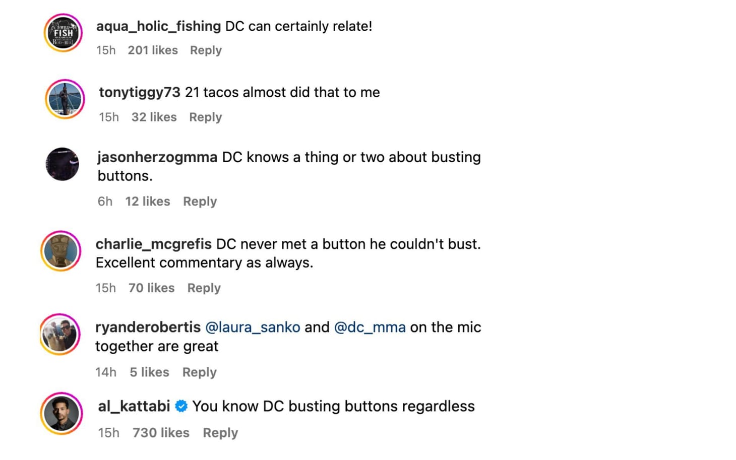 Laura Sanko shares hilarious video of busting her pant buttons at UFC ...