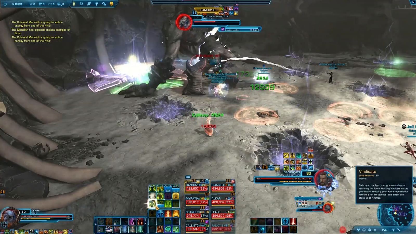 SWTOR Colossal Monolith guide: Best party comps, strategies, and rewards