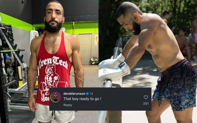 "That boy ready to go" - Fans amazed as Belal Muhammad shows off ...