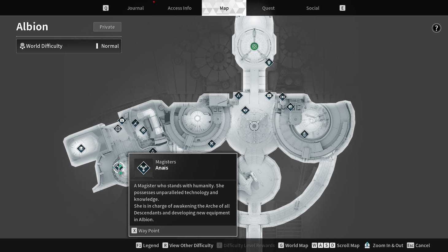Where to find Anais in The First Descendant, and what does she do?