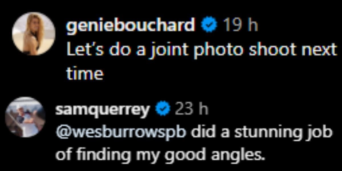 In Pictures: Eugenie Bouchard's bikini photoshoot hilariously recreated by Sam Querrey; Canadian ...