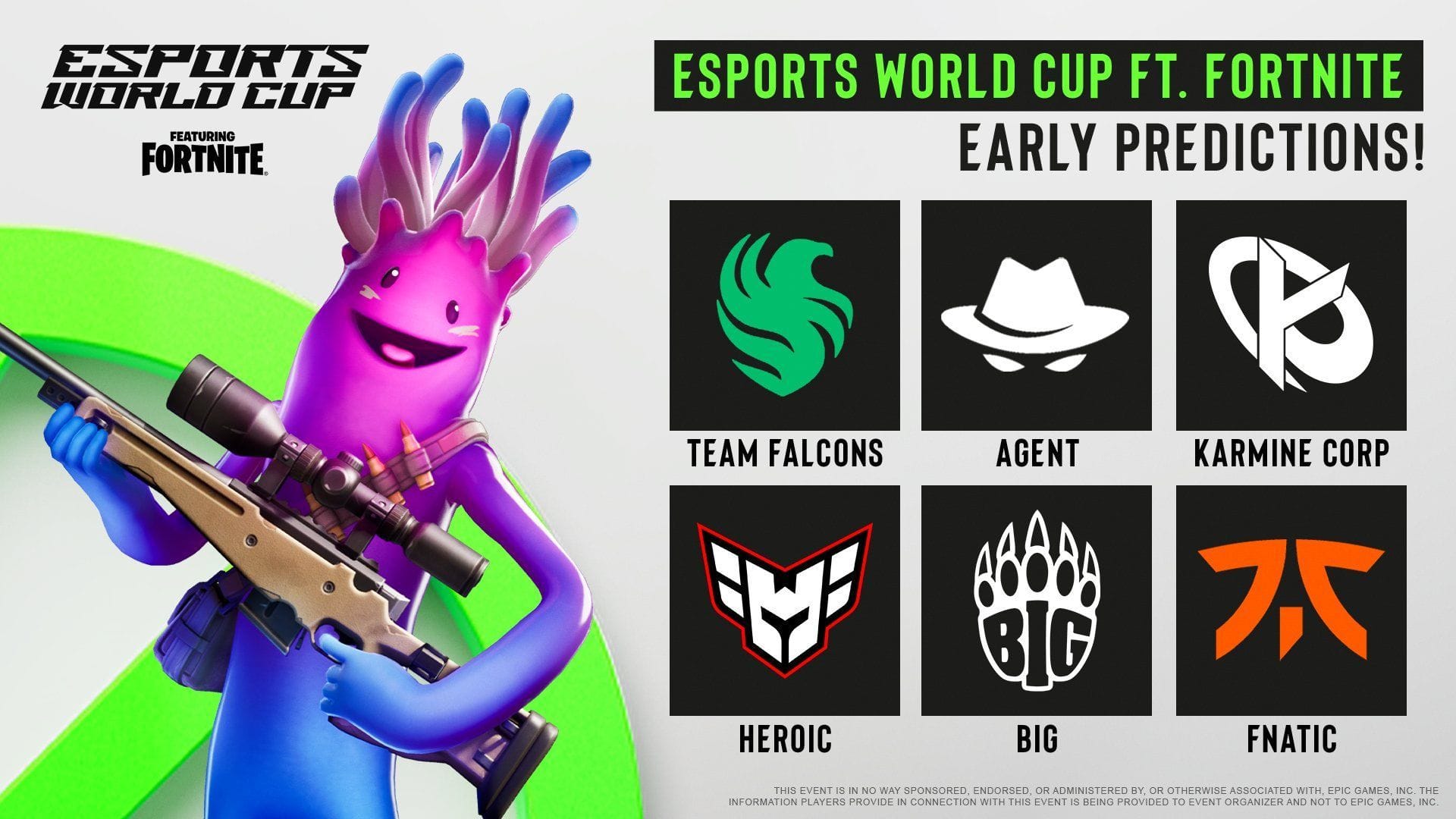 5 Teams to look out for in Fortnite Esports World Cup 2024