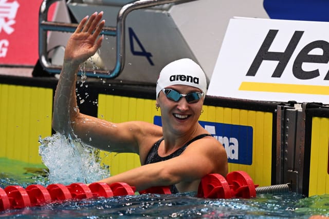 5 oldest female swimmers competing in individual events at Paris ...