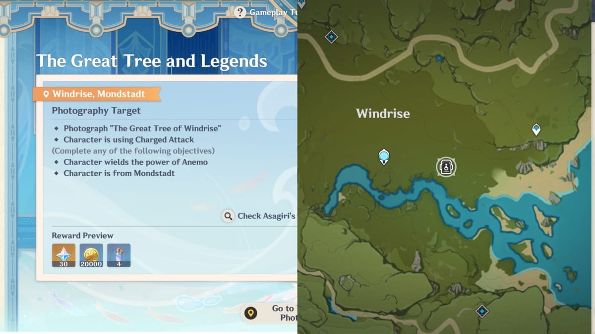 Genshin Impact Outside the Canvas, Inside the Lens: Dew-Kissed Chapter event guide