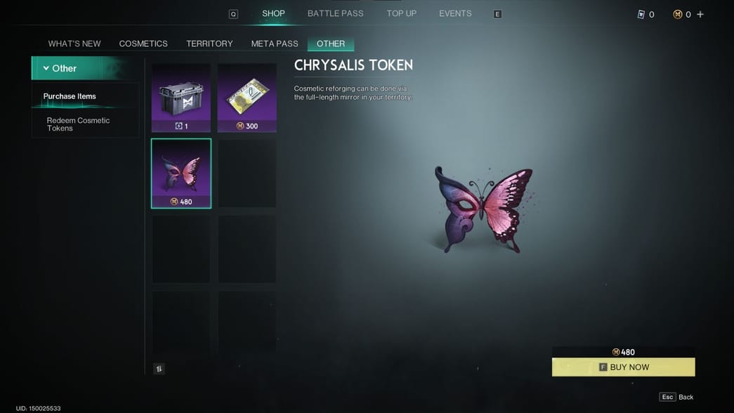 How to change character appearance in Once Human