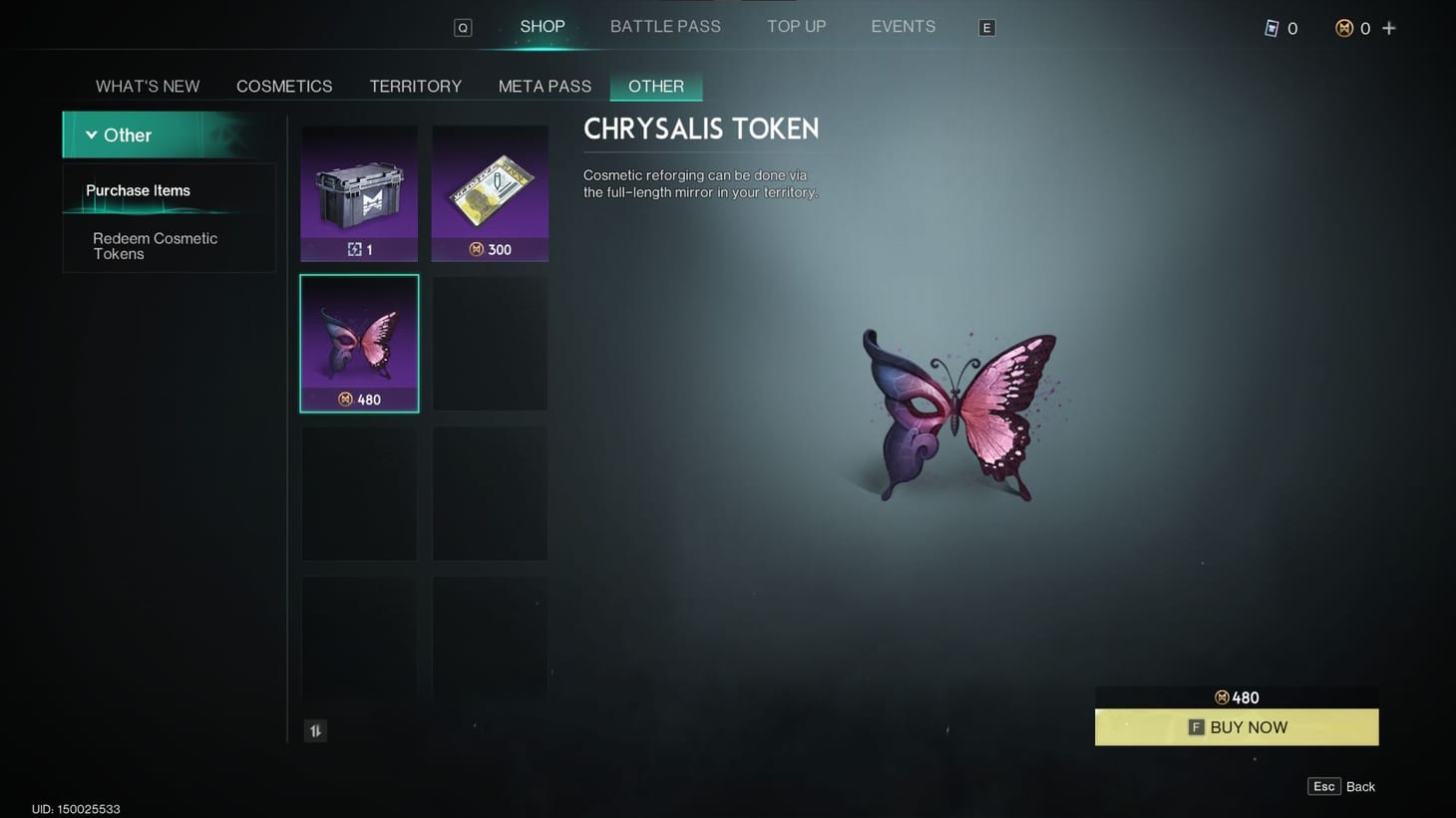 How to change character appearance in Once Human