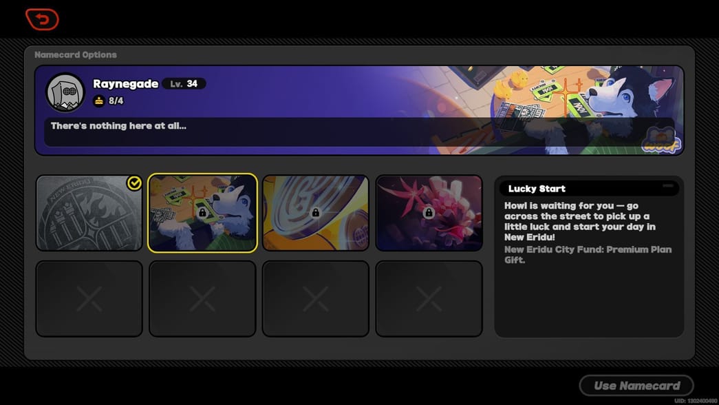 How to unlock Namecard in Zenless Zone Zero