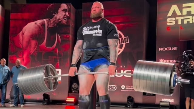 Hafthor Bjornsson, the world’s strongest man who turned into a ...