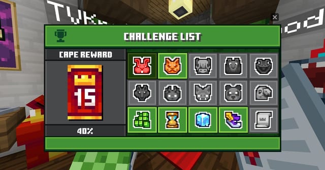 All challenges in MCC x Minecraft 15th Anniversary Party and how to ...