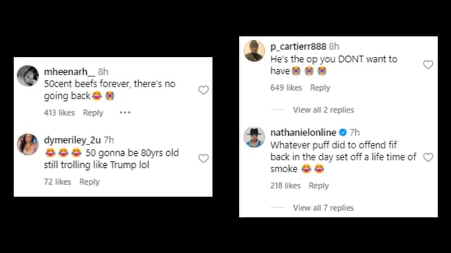 "He's the real can't stop, won't stop"—Fans react as 50 Cent continues ...