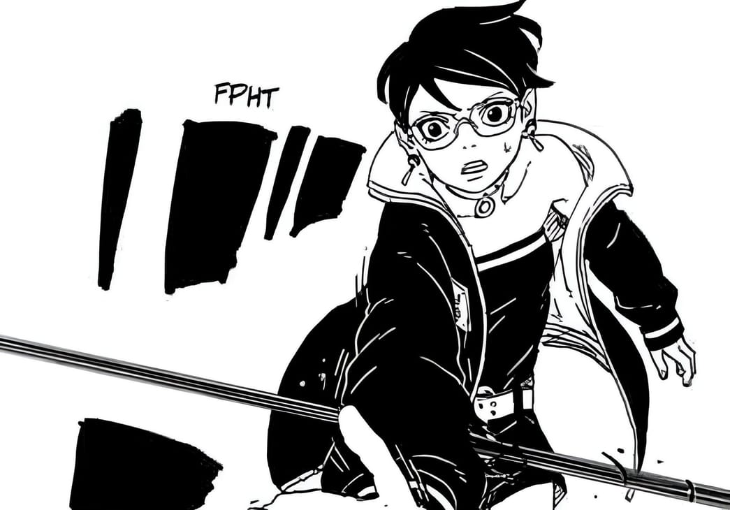 Why Kishimoto not revealing Sarada's "trump card" against Hidari & Jura ...