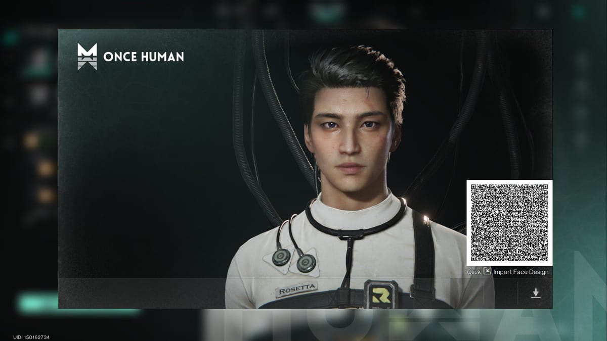 Can you import character preset in Once Human?