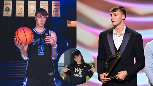 Duke commit Cooper Flagg’s GF Lola Ressler showers praise on him for winning Gatorade Best ...
