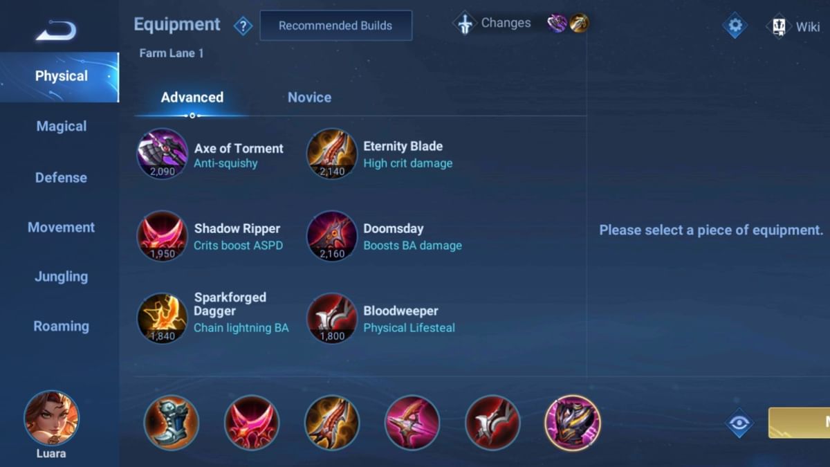 Best Luara build in Honor of Kings: Equipment, Arcanas, Battle Spell ...