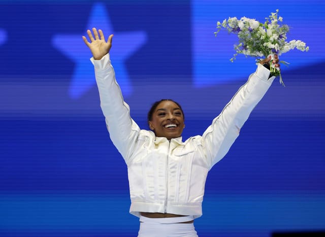 "Obsessed"- Simone Biles and Suni Lee react to USA Gymnastics leotards ...