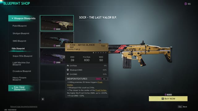 Once Human Frost Vortex build guide: BiS gear, armor, and more