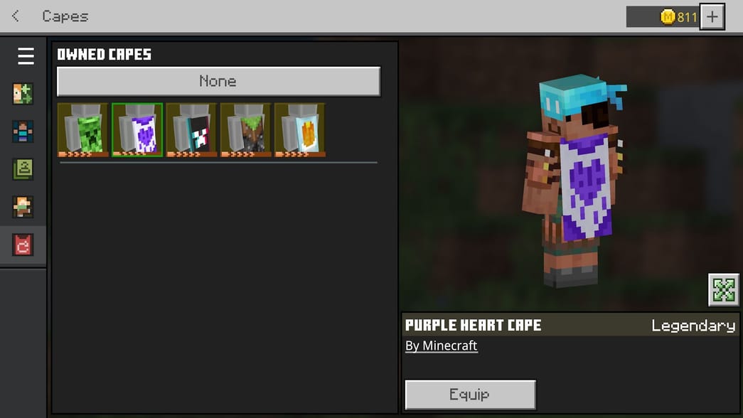 Top 7 common capes in Minecraft