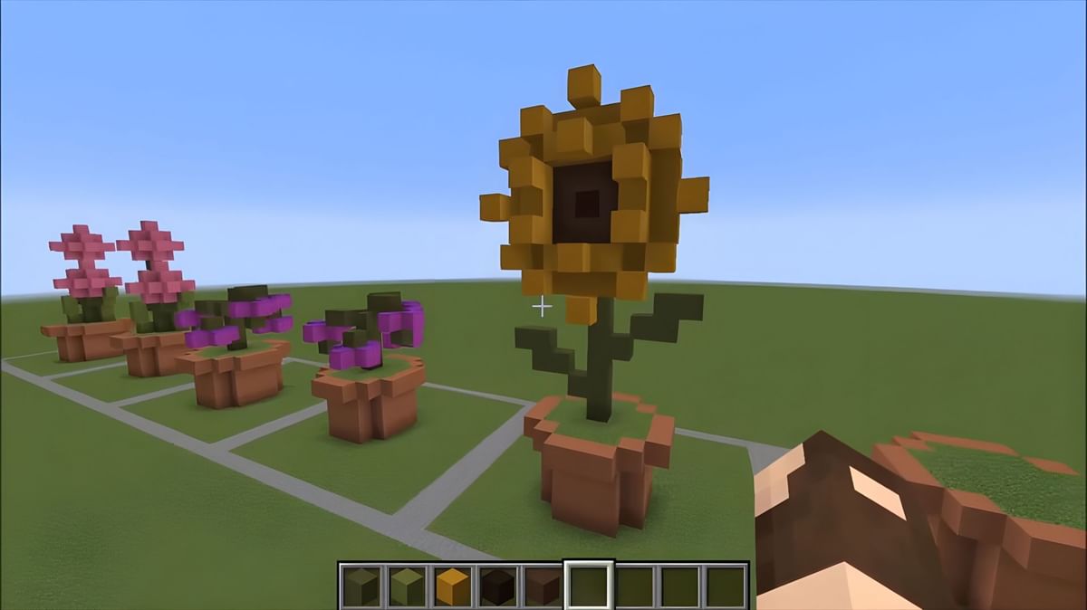 7 best Minecraft flower designs