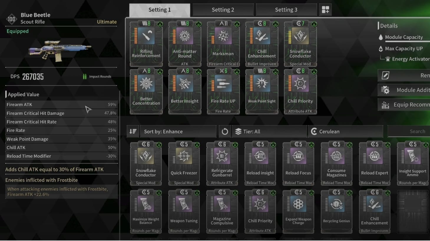 The First Descendant Blue Beetle build guide: Best Modules and Unique ...