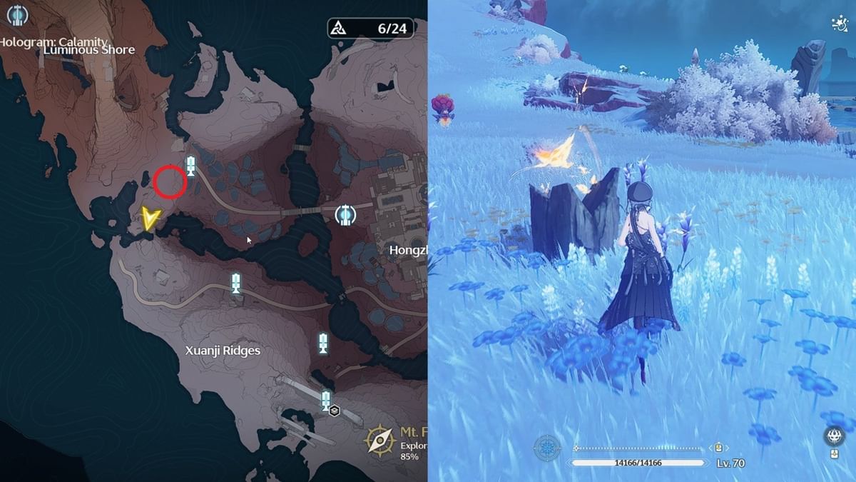 Wuthering Waves Mt. Firmament Mutterfly locations