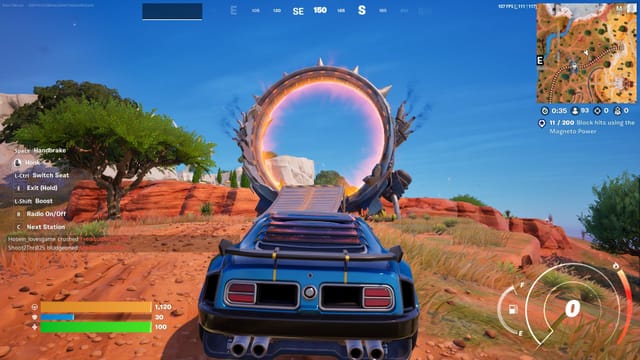 All Flaming Boost Hoop locations in Fortnite Chapter 5 Season 3