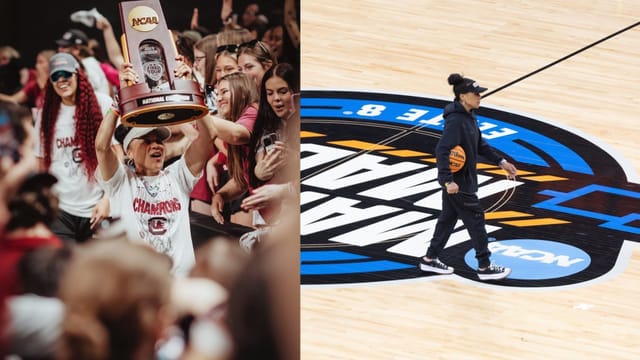 3x national champ Dawn Staley makes bold speech on pay disparity faced ...