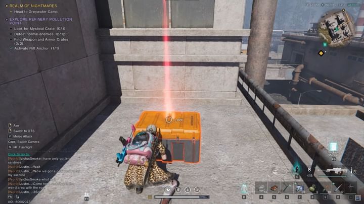 All Refinery Pollution Point crate locations in Once Human