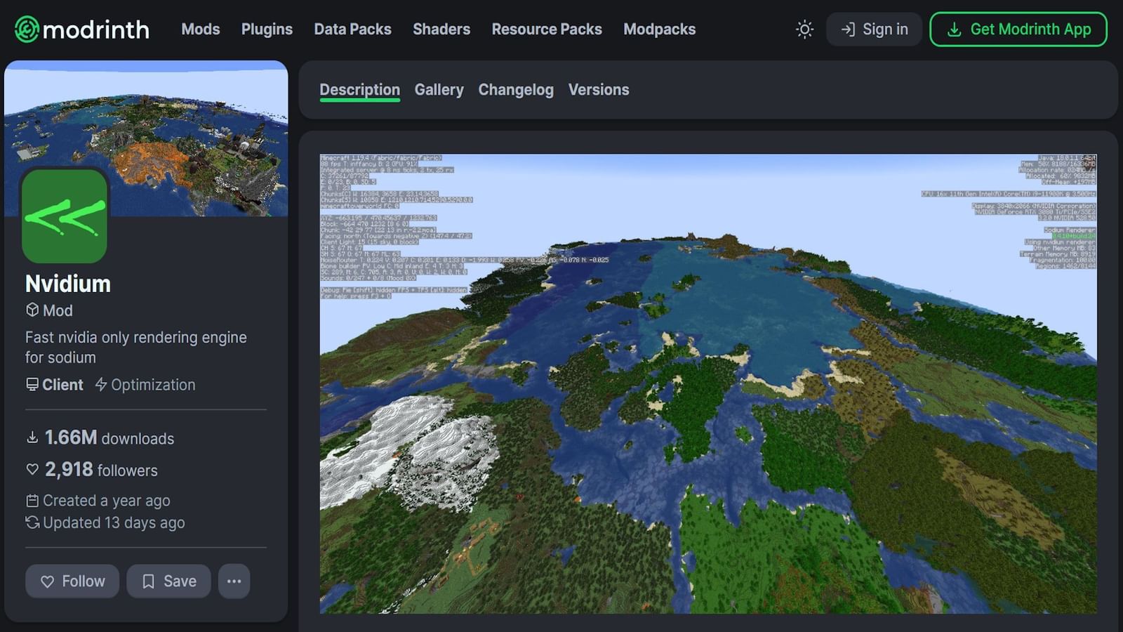 Minecraft Nvidium mod: Features, installation guide, and more