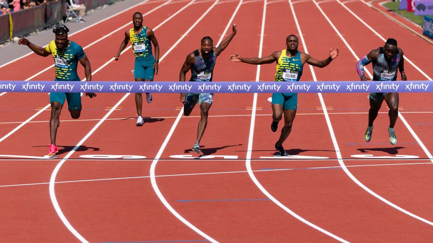 10 fastest male 100m athletes of all time ft Usain Bolt and Kishane ...