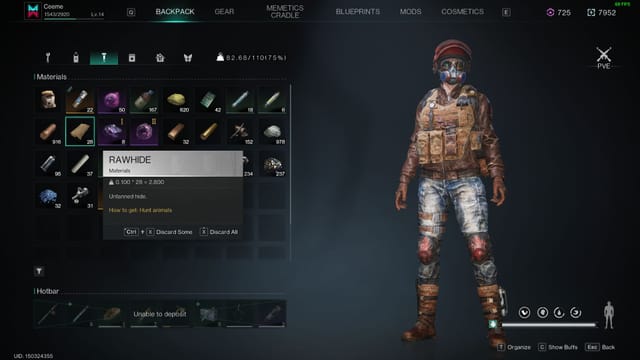 How to get Rawhide in Once Human