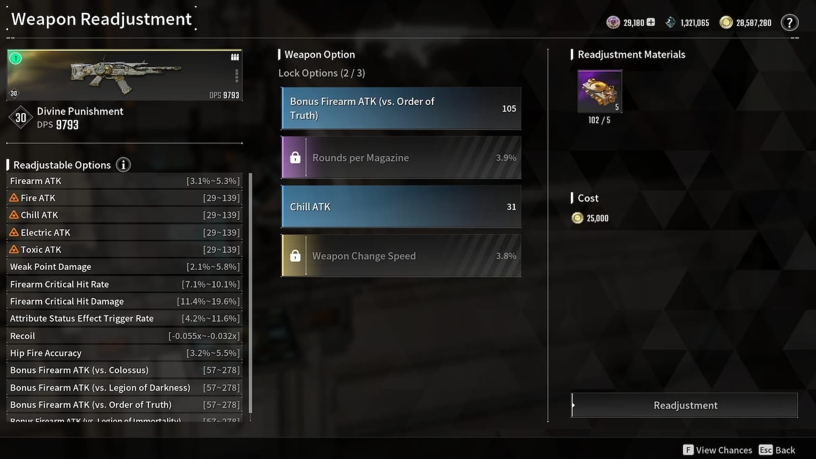 The First Descendant Weapon Readjustment mechanic, explained