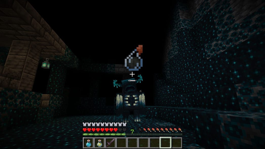 Best potions to use against the Warden in Minecraft
