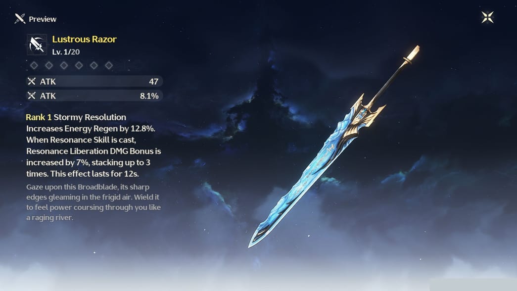 Best Wuthering Waves 5-star Weapon Supply chest choices, ranked