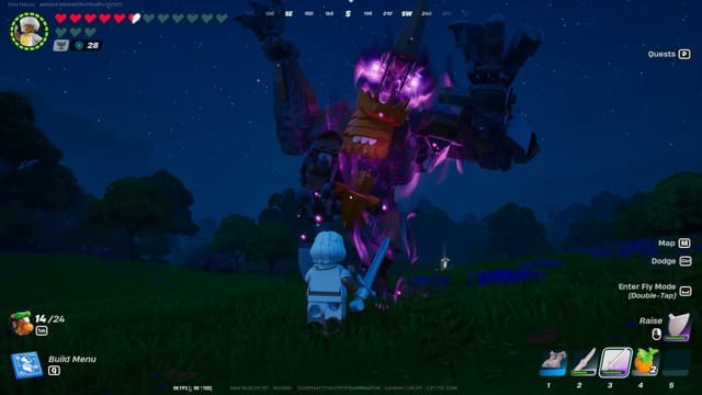 Best weapons to defeat Storm-Wild enemies in LEGO Fortnite